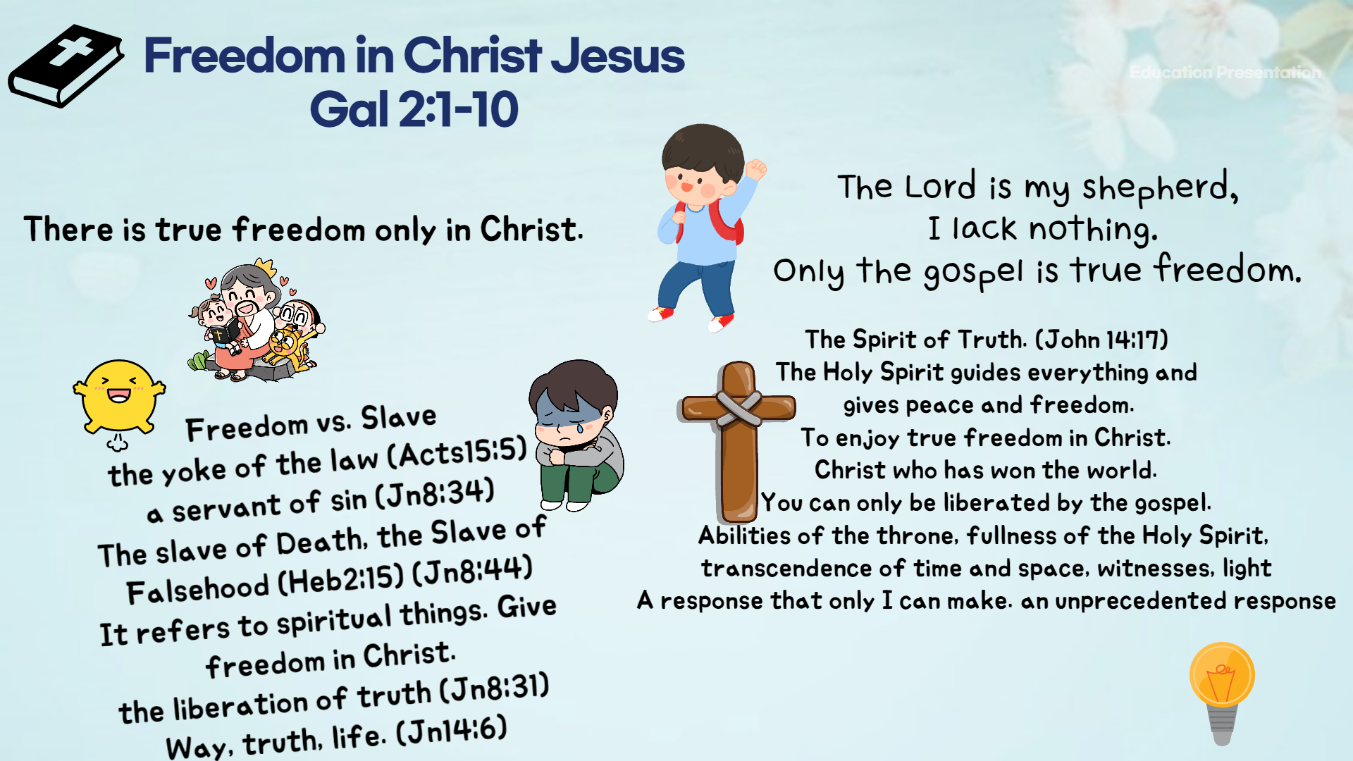 Freedom in Christ Jesus (Galatians 2:1-10) - Antioch Mission Church